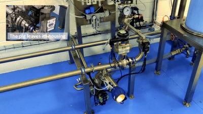 Pigging System Demonstrations - HPS Hygienic Pigging Systems