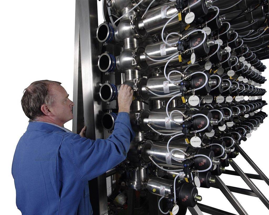 Automatrix Automatic Valve Manifold - HPS Hygienic Pigging Systems