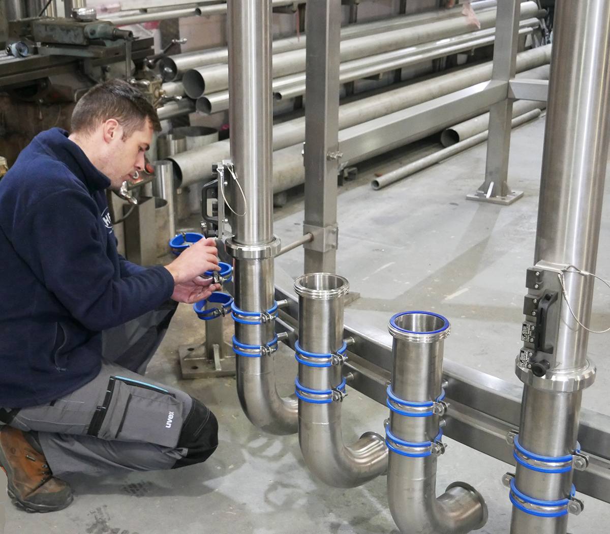 Piggable Manifold Rotomatrix- HPS Hygienic Pigging Systems