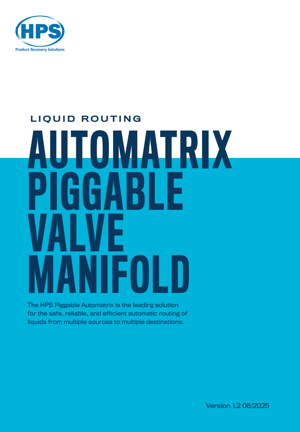 Automatrix Automatic Valve Manifold - HPS Hygienic Pigging Systems